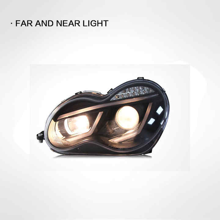 Mercedes-benz C-Class W203 Headlights LED 2000-2006