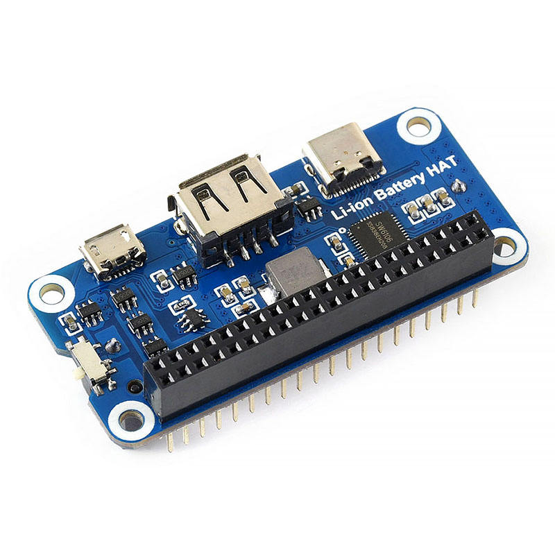Raspberry Pi 4 Model B Lithium Battery Expansion Board 5v Power Bank ...