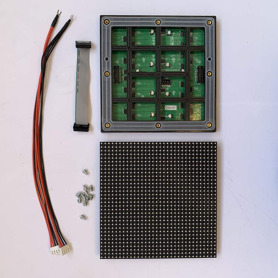 High Quality Outdoor LED Display Module 192X192 P6 LED Module 1/4 Inch ...