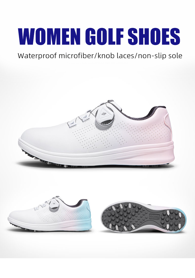 PGM XZ255 ladies golf trainers shoes comfortable golf shoe with custom ...