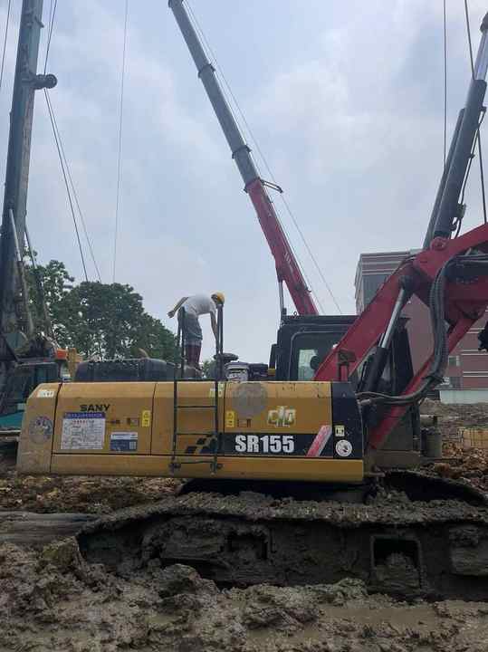 Used SANY 285KN Torque Drilling Machine Sr155c SR185-C10 SR215-C10 ...