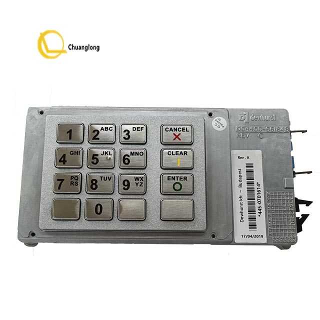 Atm Ncr Epp Bank Keyboard Metal Key Ncr 58xx Pinpad Atm Keyboard ...