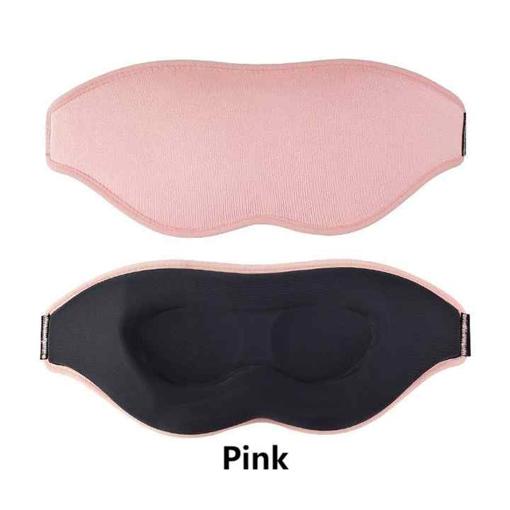 3D Memory Foam Sleep Mask Soft Comfortable Breathable Eye Cover Light ...