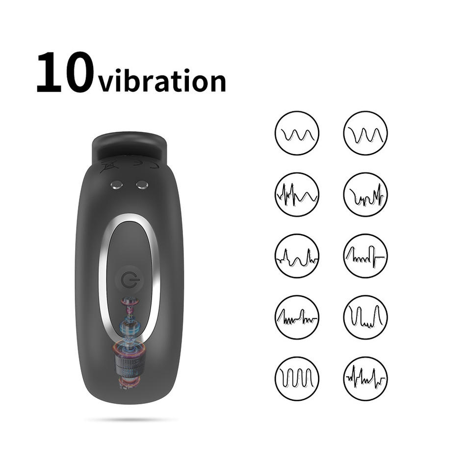 YT Male Vibration Lock Ring APP Wireless Remote Control 10 Frequencies ...