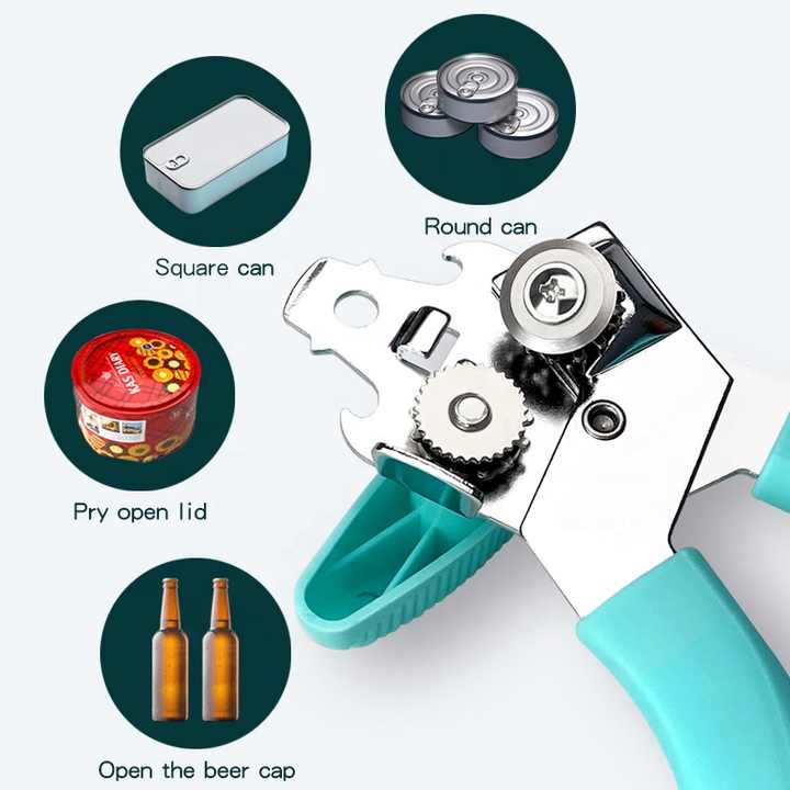 Wholesale Multi-Function Safety Can Opener Household Stainless Steel ...
