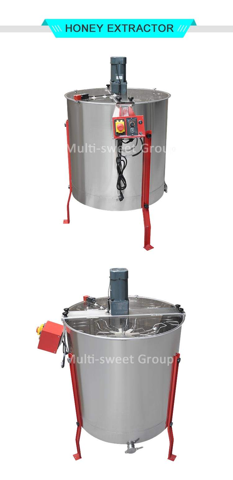 8 grid electric honey extractor honey extractor Products from Henan ...