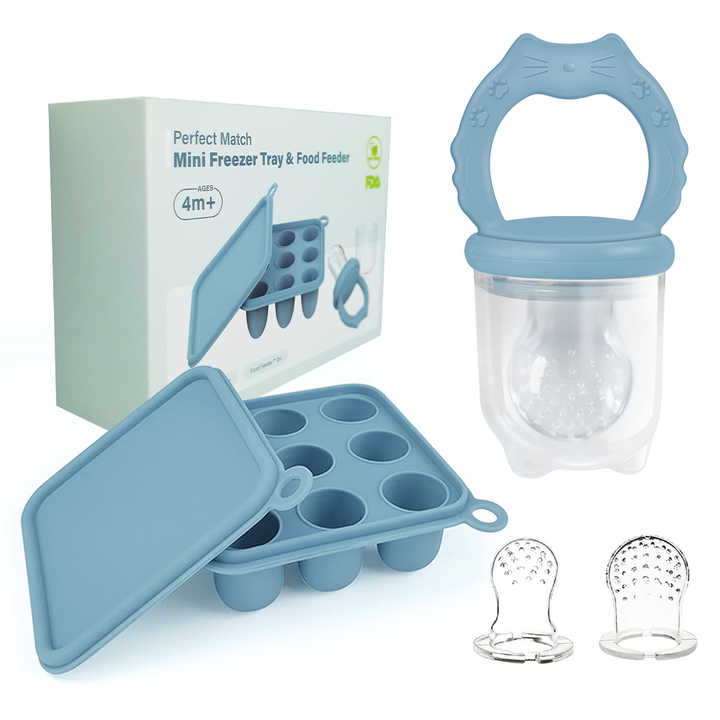 Fruit Feeder Silicone Baby Teether for Baby Gift Box Set Newborn ...