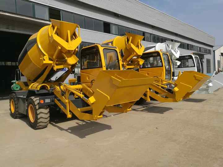 Drum Concrete Truck 3.5 Cubic Meter - Self Loading Mixer