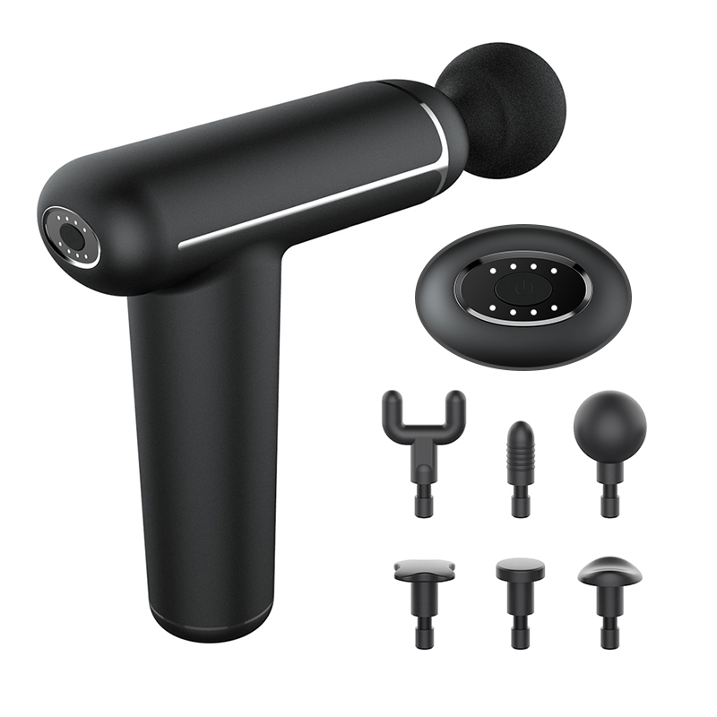 Wholesale Handheld Mini Body Massager CE RoHS 4 Interchangeable Massage ...