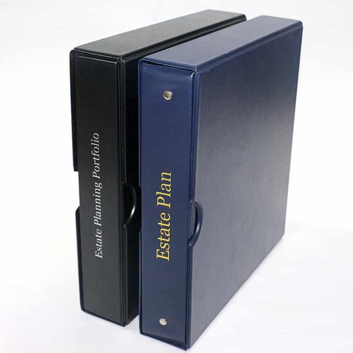 Custom Logo 3 Ring Binder - Professional Luxury Binder