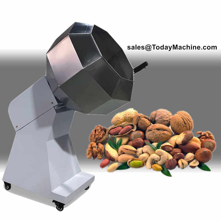 Custom Nuts Potato Chips Popcorn Coated Cereal Milk Coffee Powder Mixer ...