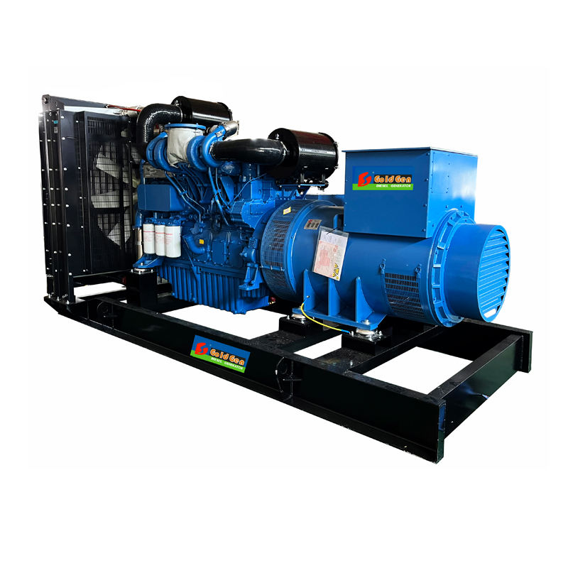 Diesel Generator Set Open-frame for Worksites Yu Chai 1250KVA diesel ...