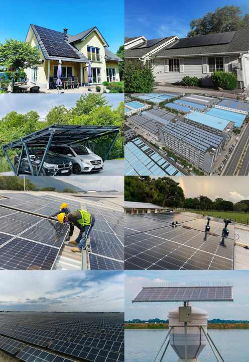 SUNKET residential solar system model solar panel with battery and ...