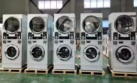Stackable Commercial Washer and Dryer | Save Floor Space | Perfect for ...