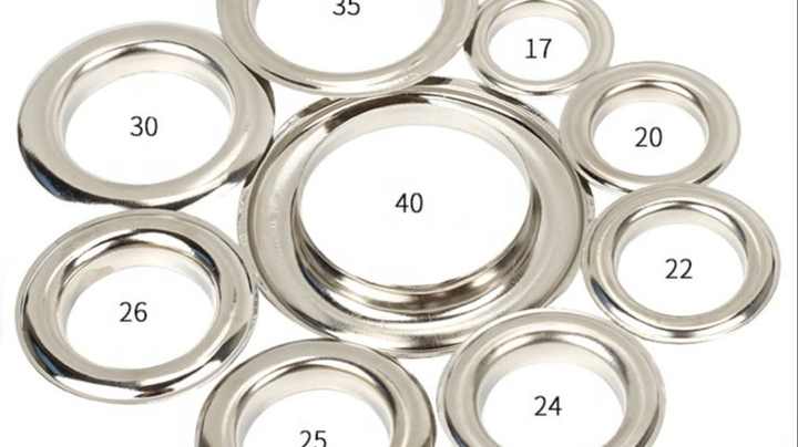Round Eyelet Design Custom Stainless Steel Grommet Eyelet| Alibaba.com