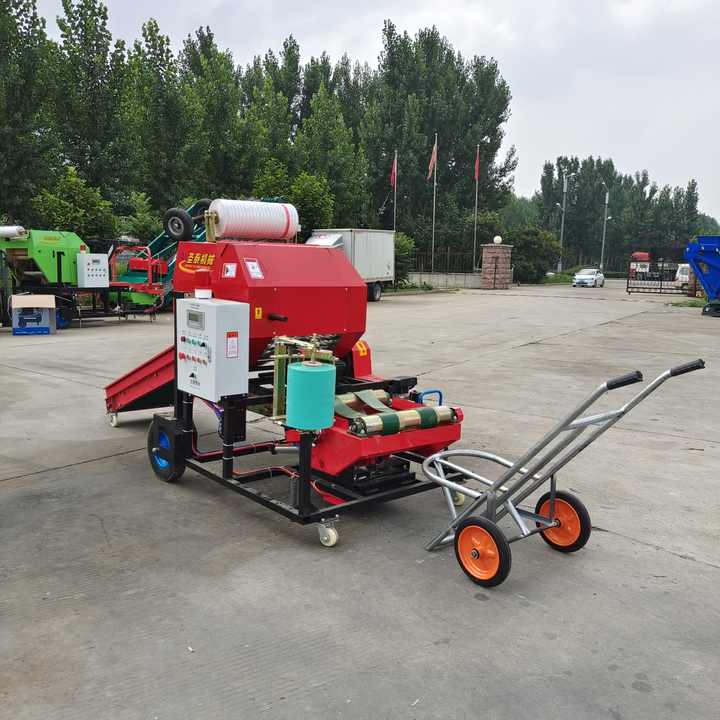 Fully Automatic Bale and Wrap Machine for Livestock Farms - Wet and Dry ...