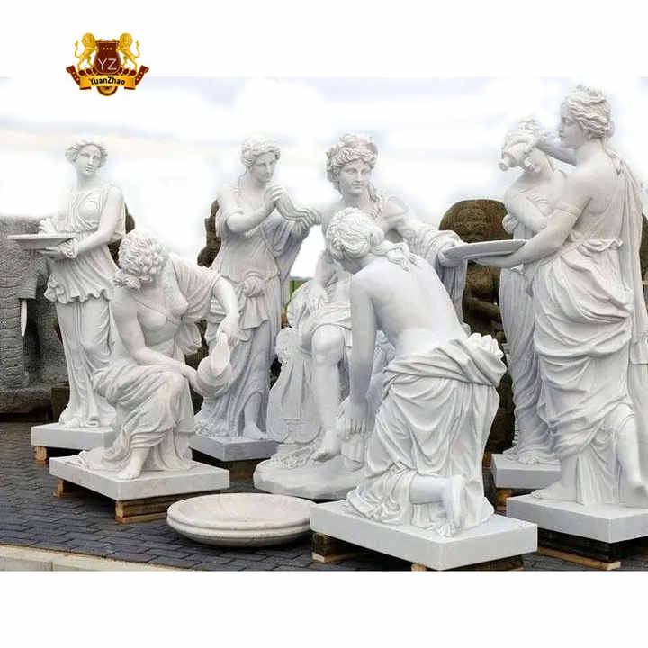 Stone Carvings and Sculptures - Life Size Greek Statues