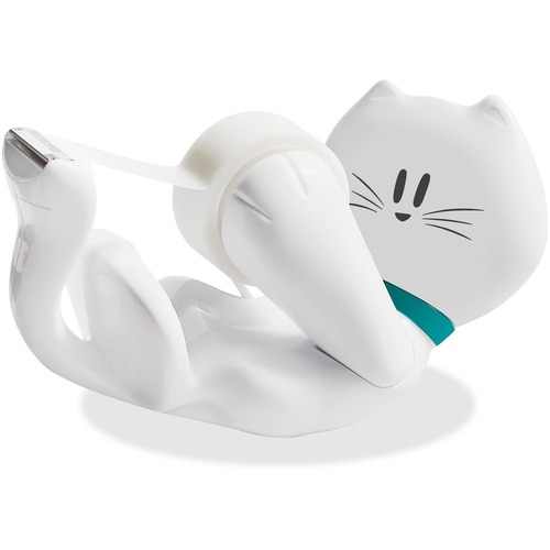 Office Animal Series White Resin Rabbit Shaped Tool Desk Organizer Tape ...
