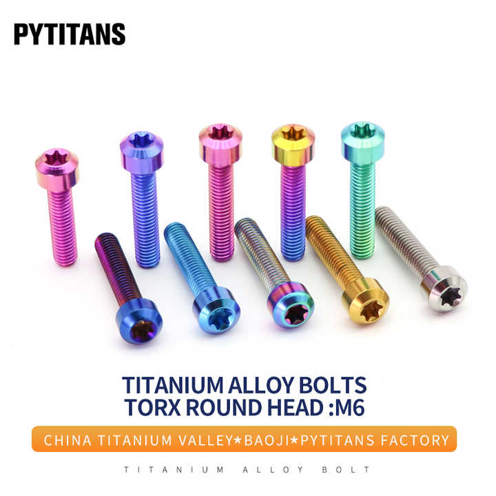 Factory Wholesale Titanium Torx Head Bolts M5/M6/M8/M10 Motorcycle Bolt ...