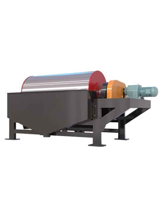 Lab Wet Method High Intensity Permanent Magnet Cylinder Magnetic Separator Drum Type Magnetic ...