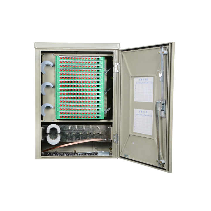 192 Cores Fiber Optic Equipment Connection Cabinet Outdoor Waterproof ...