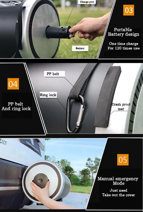 Bulk one generation of solar charging silver-plated reflective ...