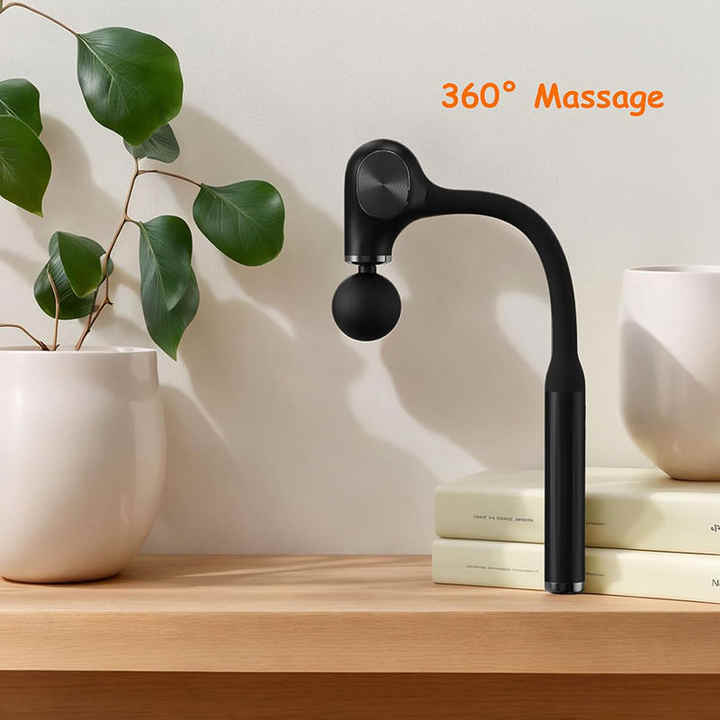 Advanced U-Shaped Rechargeable Massage Gun for Muscle Relief