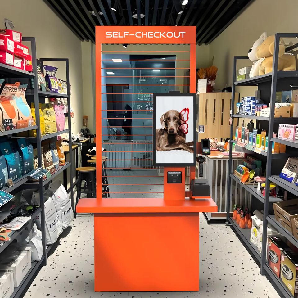 27 Inch Self-checkout Machines for Pet Stores Chain| Alibaba.com