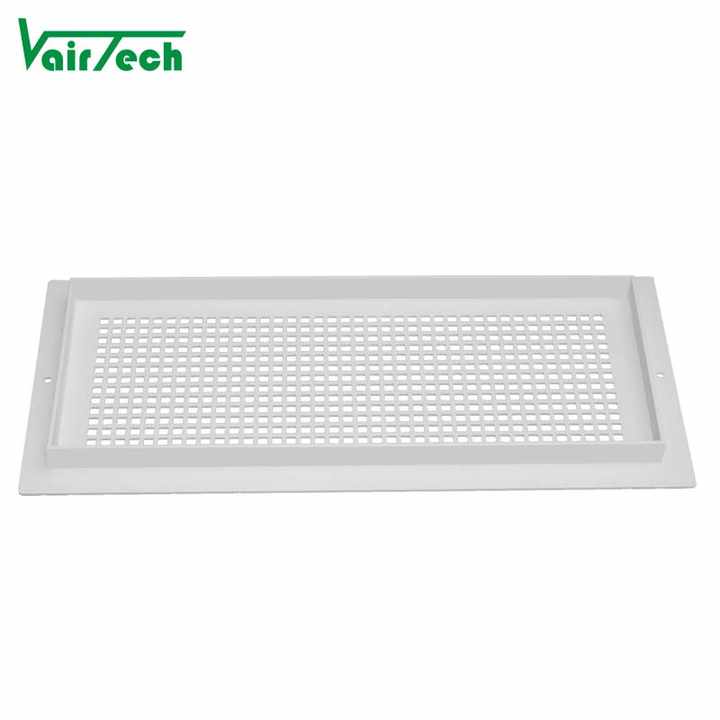 Modern White Iron Air Vent Cover for HVAC System Ventilation