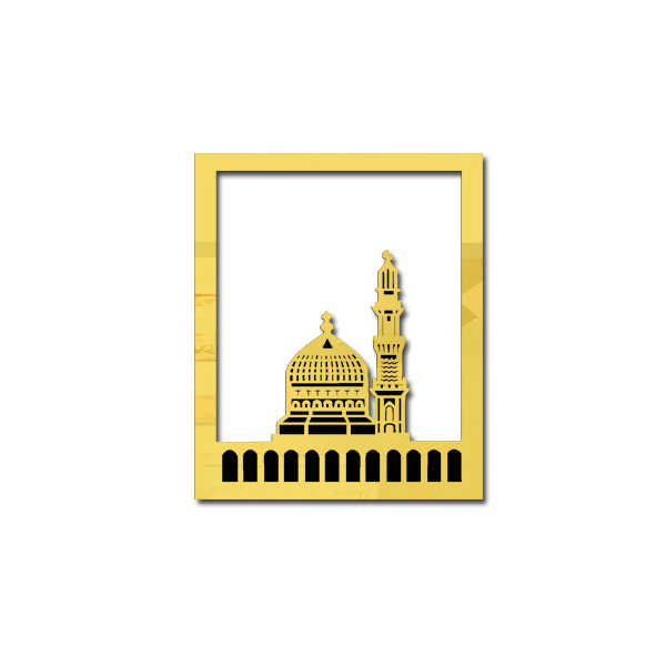 Masjid Al Aqsa Masjid Al-Haram Masjid An-Nabawi Islamic Wall Art ...