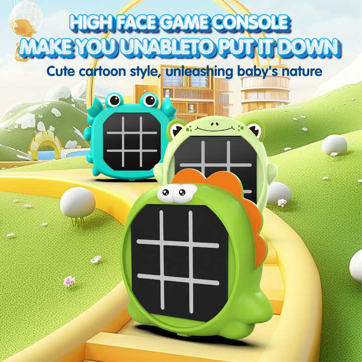 Electronic Cartoon Tic Tac Toe Board Multifunctional Children's ...
