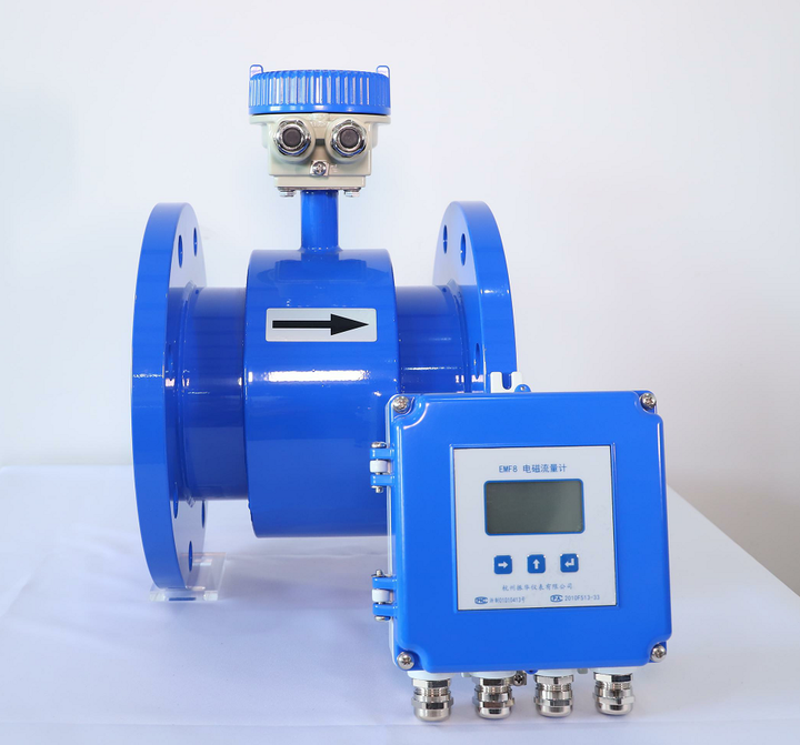 Remote Type Digital Intelligent Electromagnetic Flowmeter Sewage Pipeline Hydraulic Magnetic ...
