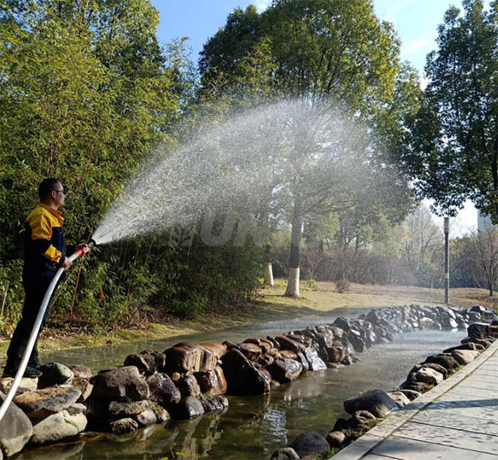 High Pressure Water Pump Boat-style River Floating Gasoline Engine 142F ...