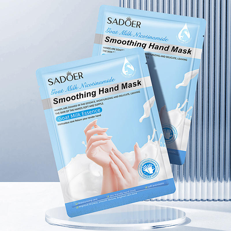 SADOER Wholesale Natural Organic Goat Milk Peeling Hand Mask for ...