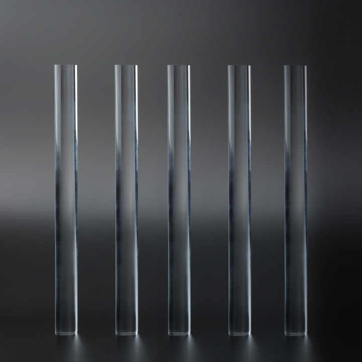 Transparent Plexiglass Rod Custom Acrylic/PMMA Solid Rod/Bar Diameter 1 ...