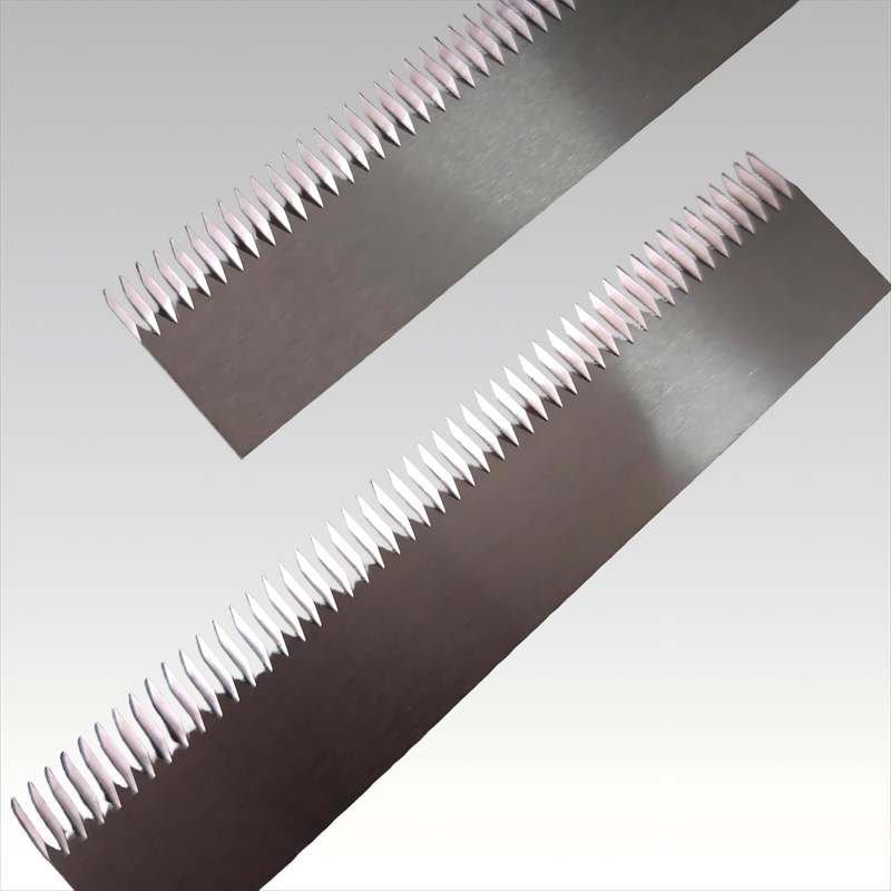 Waveform Serrated Industrial Blade Packaging Machine Sealing Serrated ...