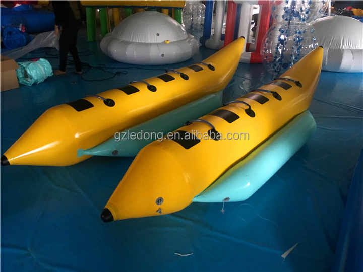Factory Wholesale 3~6 Persons Inflatable Banana Boat Inflatable Banana ...