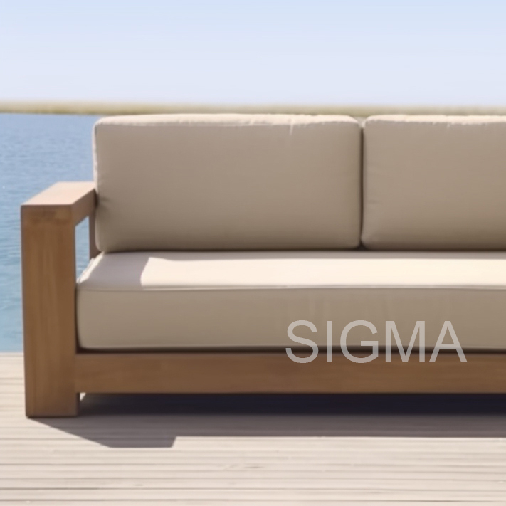 Luxury Teak Outdoor Furniture Patio Solid Teak Garden Sofa Set Outdoor ...