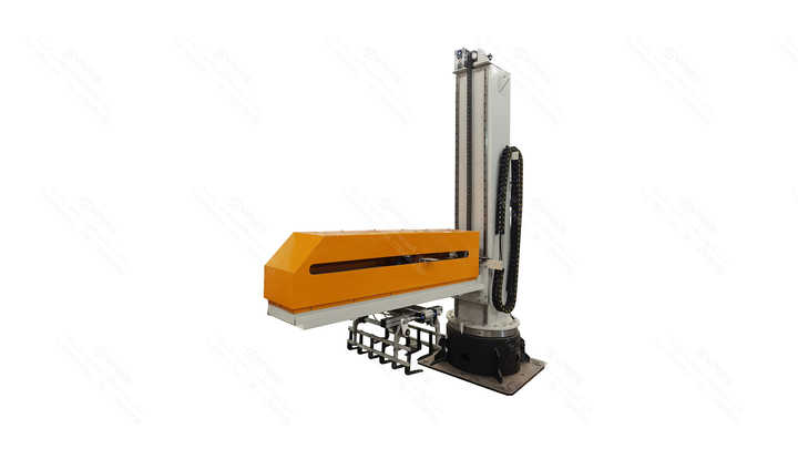 VPEKS Automatic Single Column Robot Carton Case Palletizer Machine Pallet Stacking Machine ...