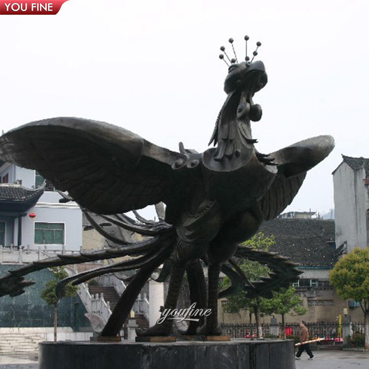 Phoenix Sculptures - Elegant Outdoor Decor Solutions