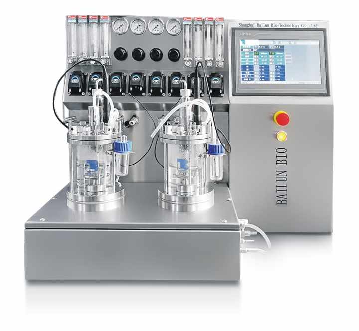 Lab Bioreactor Bio Technology Equipment Bioreactor Microbial BLBIO-GC ...