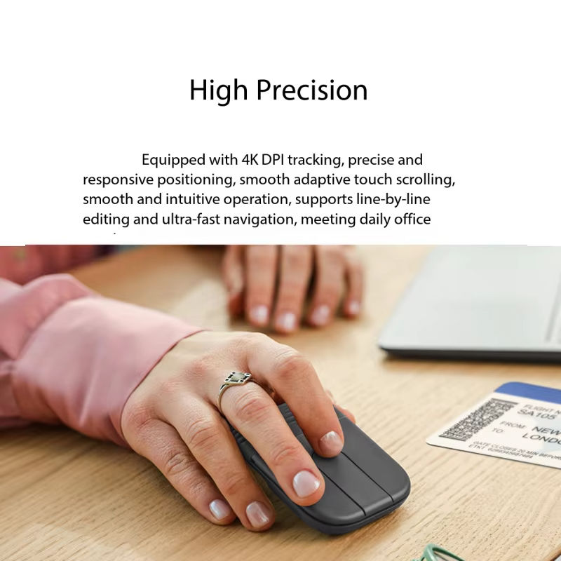 Logitech MOBI FOLD Wireless Mouse Pocket Folding Portable Adaptive ...