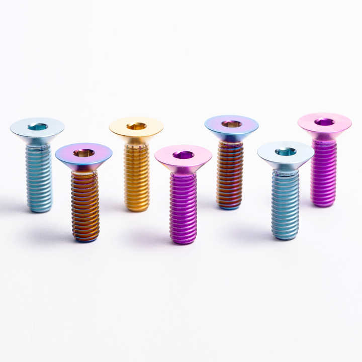 Fastenal Star Industrial Screws & Bolts Tgou Titanium Bolt M8x20mm Flat ...