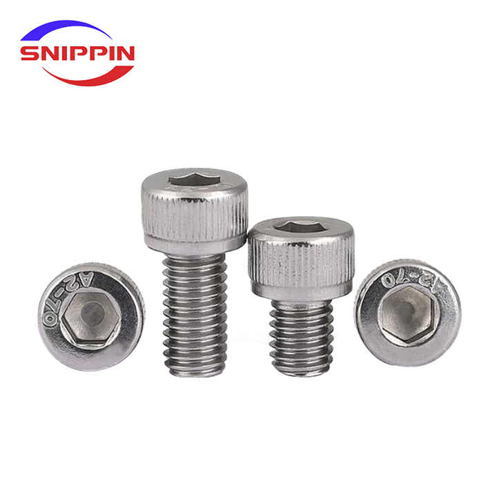DIN912 M1.4 M1.6 M2 M2.5 M3 M4 M5 M6 A2-70 304 Stainless Steel Hexagon Socket Head Cap Allen ...