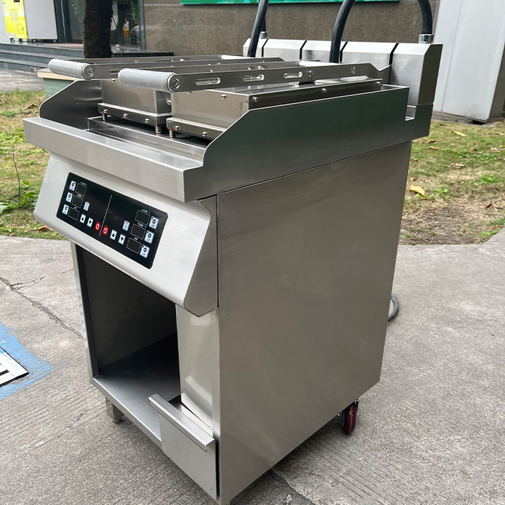 Commercial Double Sided Griddle - Fast Heating Burger Grill