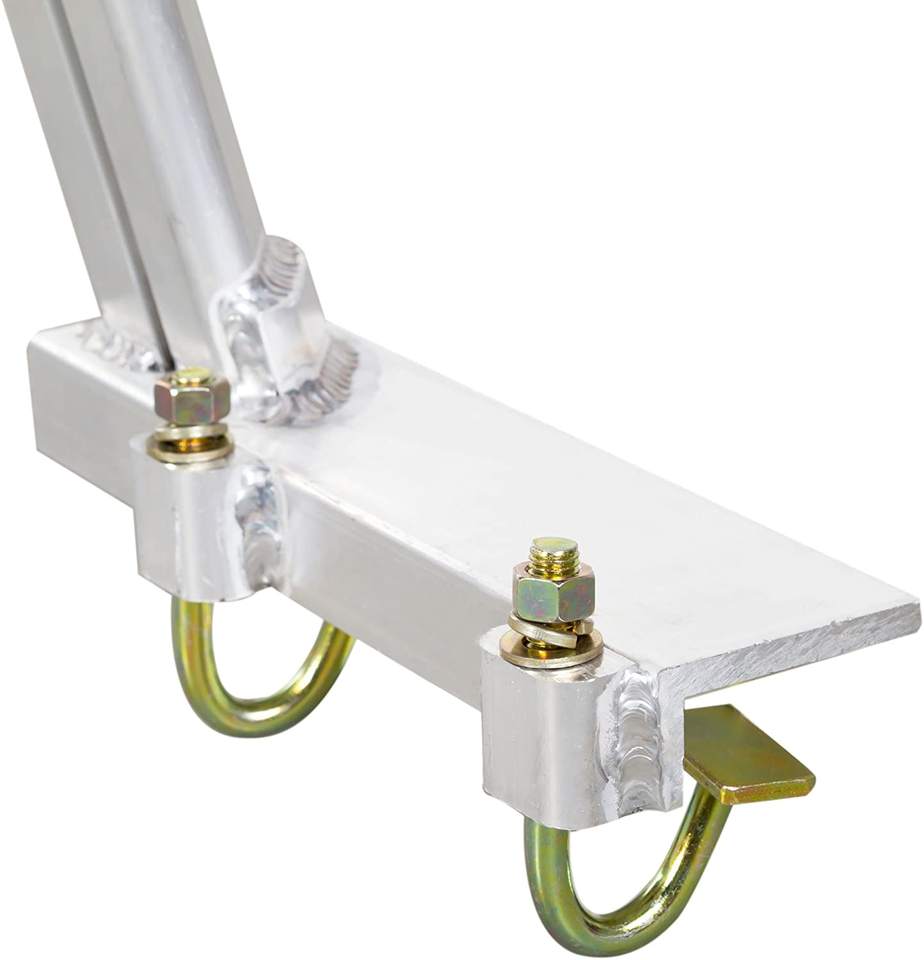 Aluminum Pickup Truck Ladder Rack - Universal Mount