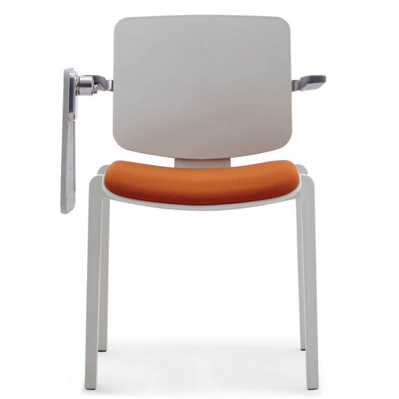 Modern Training Chair with Tablet Arm Foldable School Chair Writing Pad ...