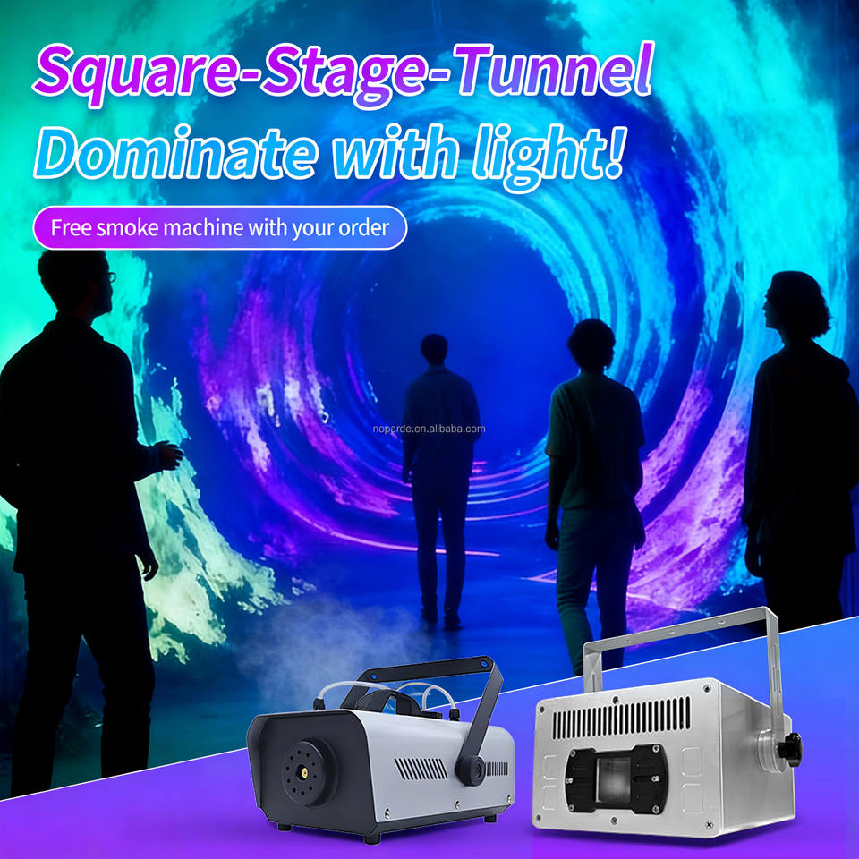 Animated Laser Fog Light System, Time Tunnel Effect for Wedding Banquet ...