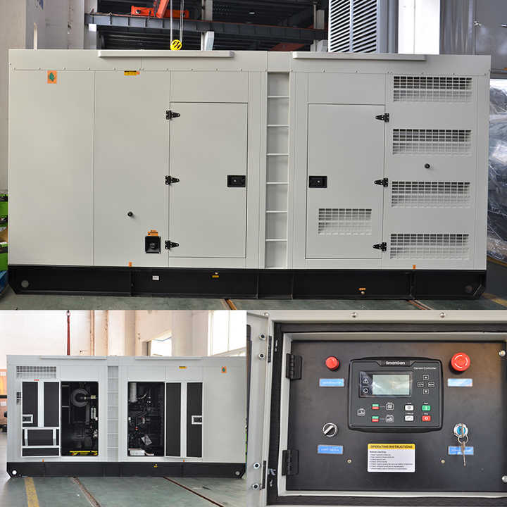 Soundproof 450KW Diesel Generator with Low Fuel Consumption Certified ...