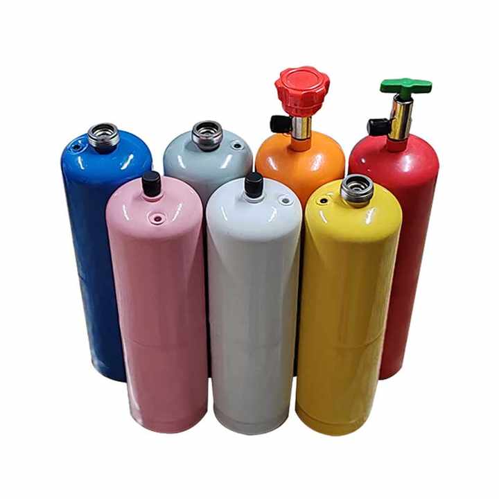 Small Empty Disposable Steel Gas Cylinder Can for Filling Various ...